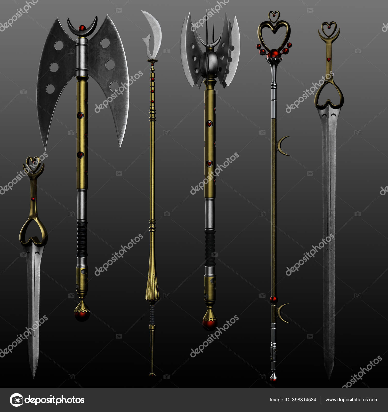 Fantasy Medieval Weapons