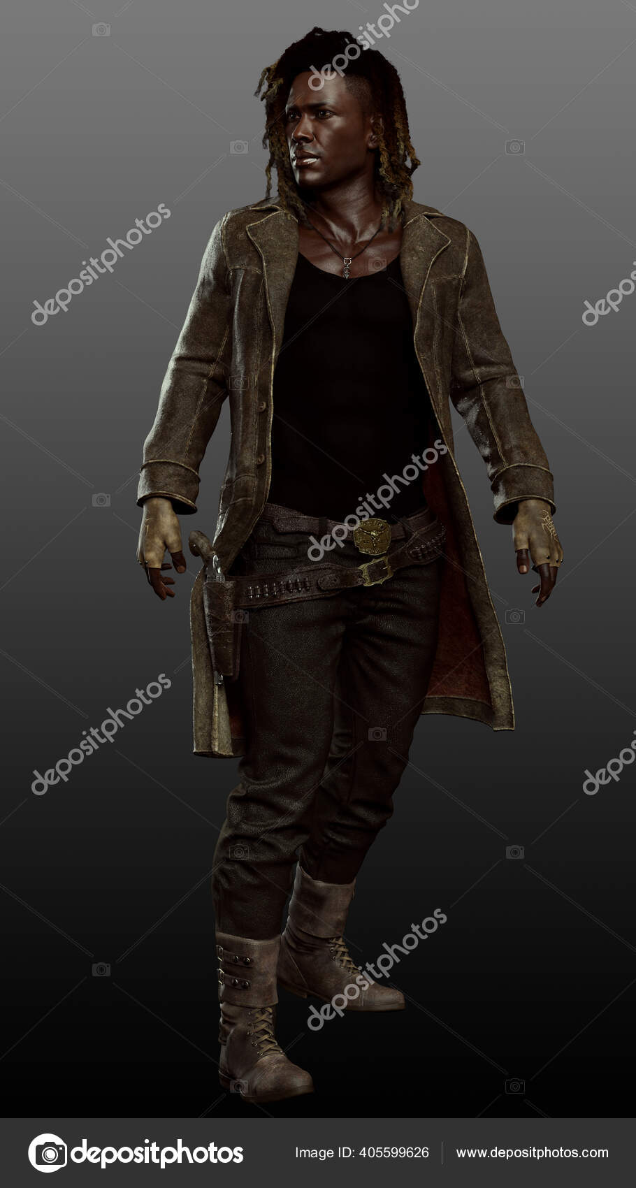 Female Cowboy Duster