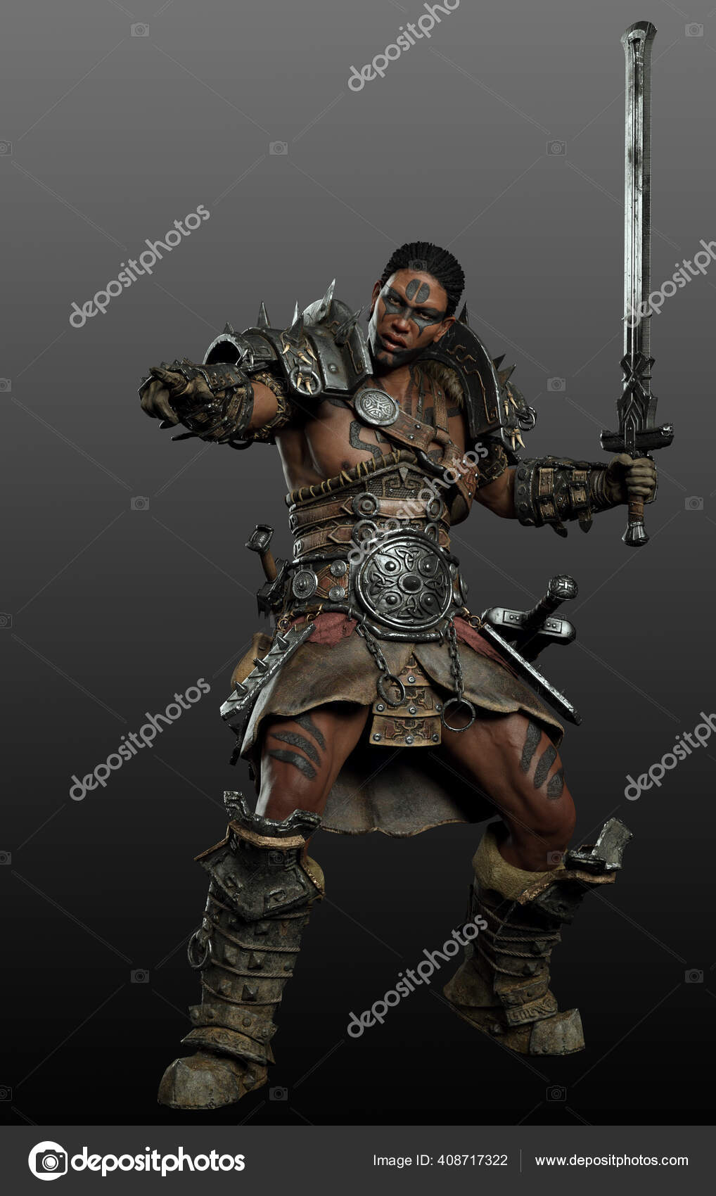 Barbarian Warrior Armor