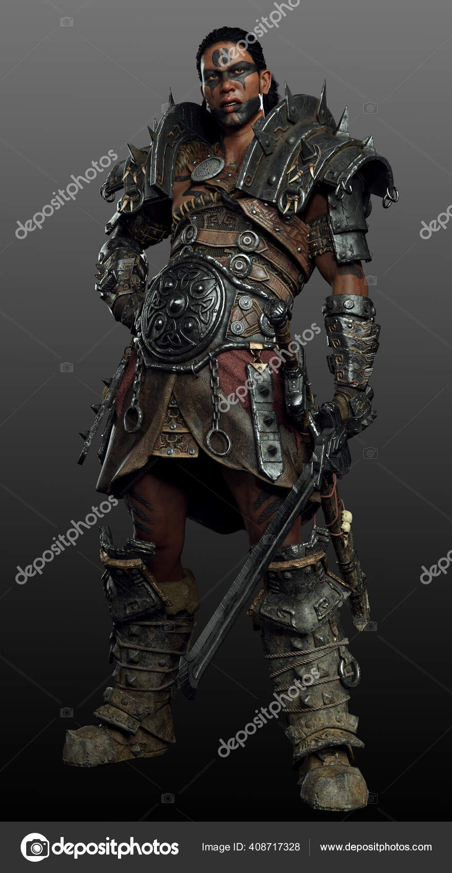 Barbarian Warrior Armor