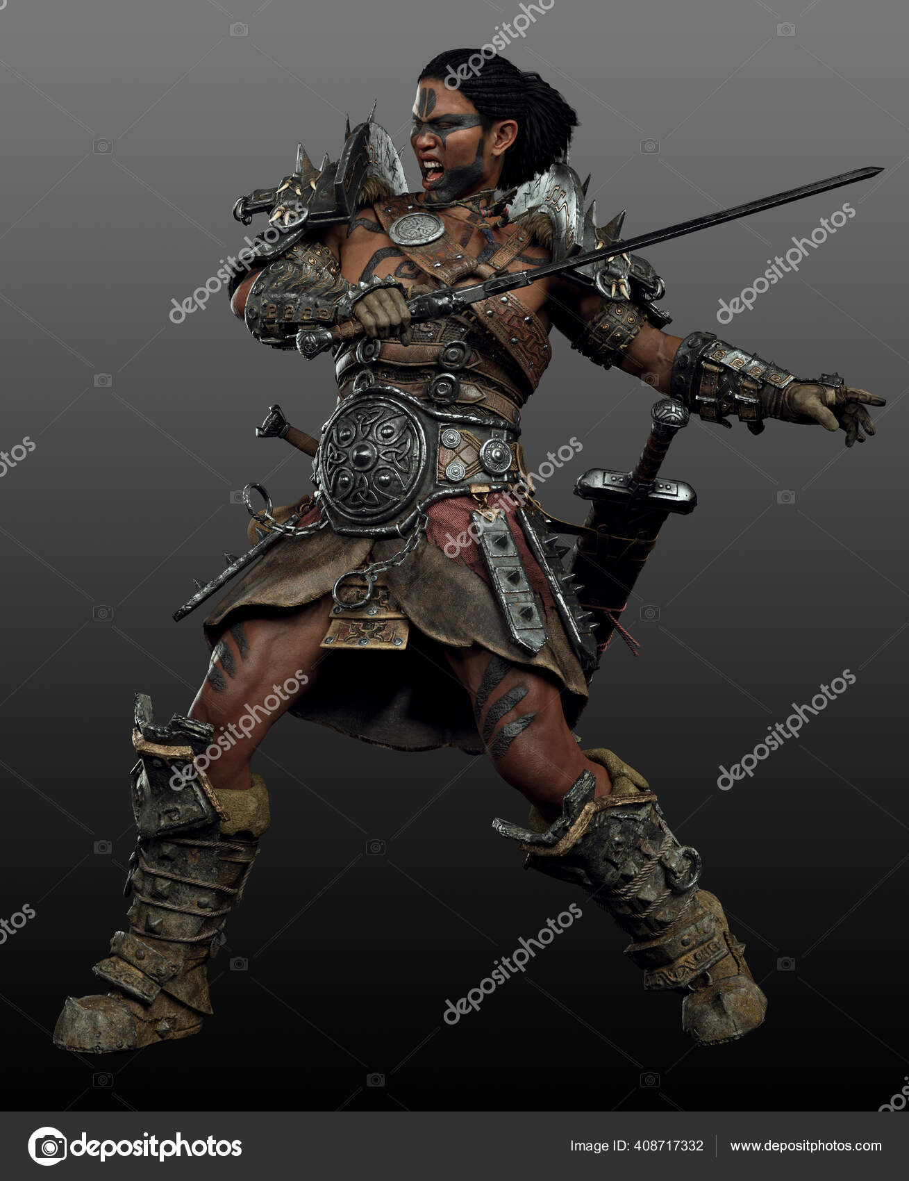 Fantasy Skinnrustning