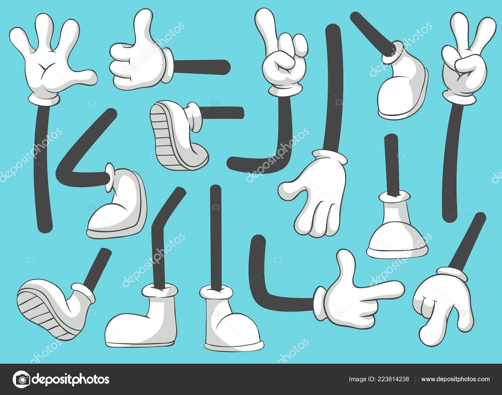 How To Draw Cartoon Hands How To Draw Cartoon Hands
