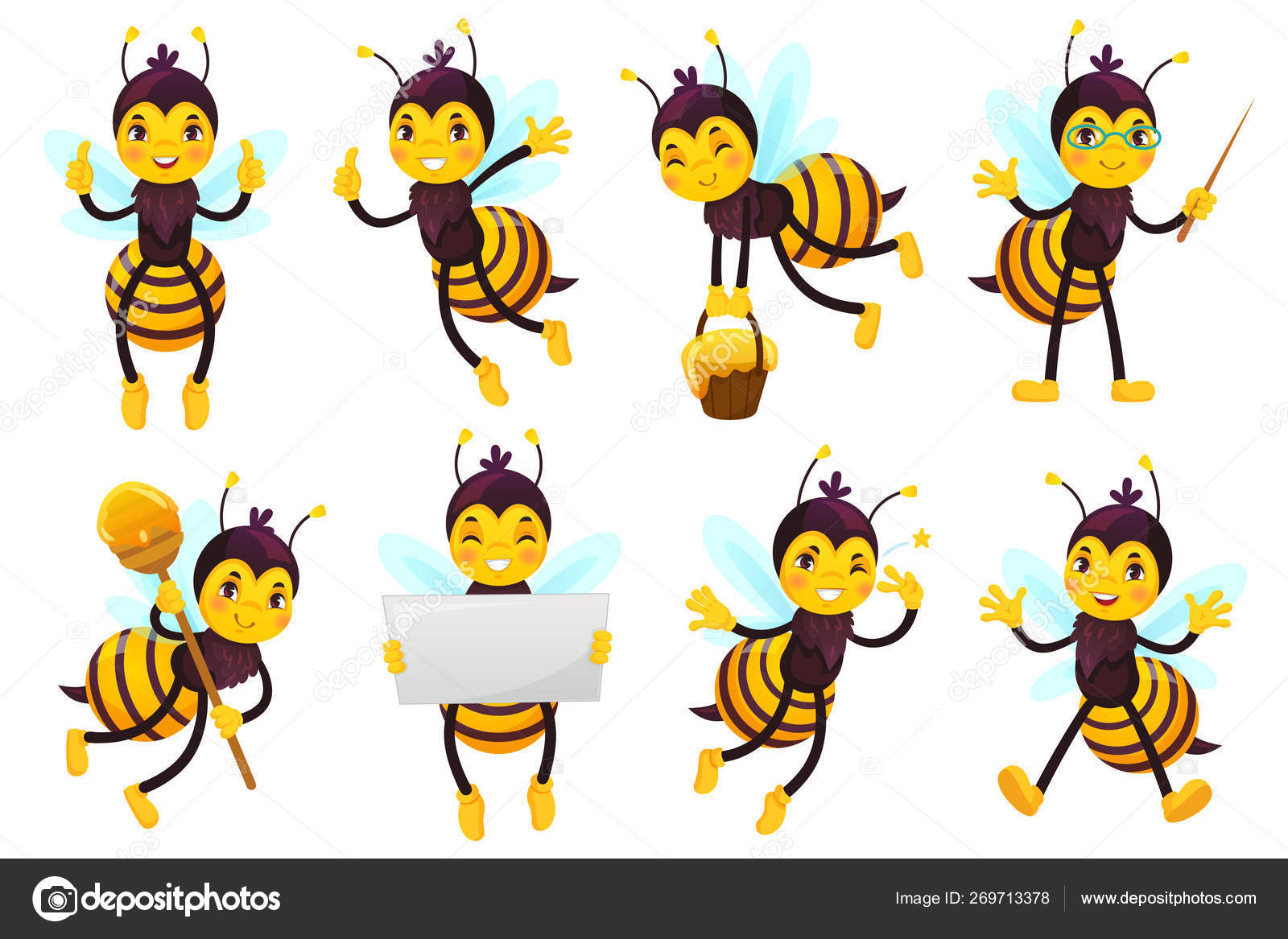 Vliegende Bij Cartoon