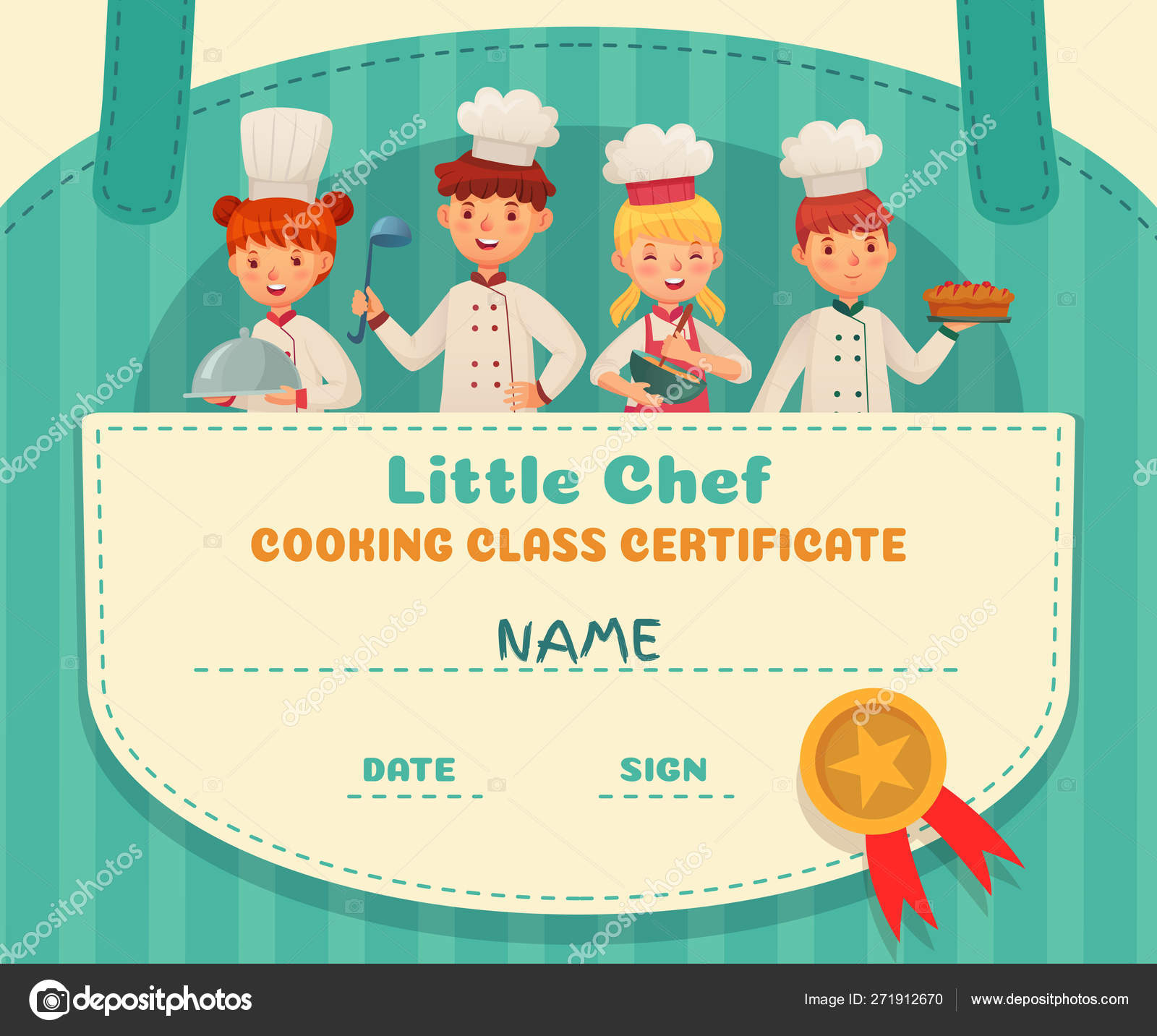 Cooking Certificate Template