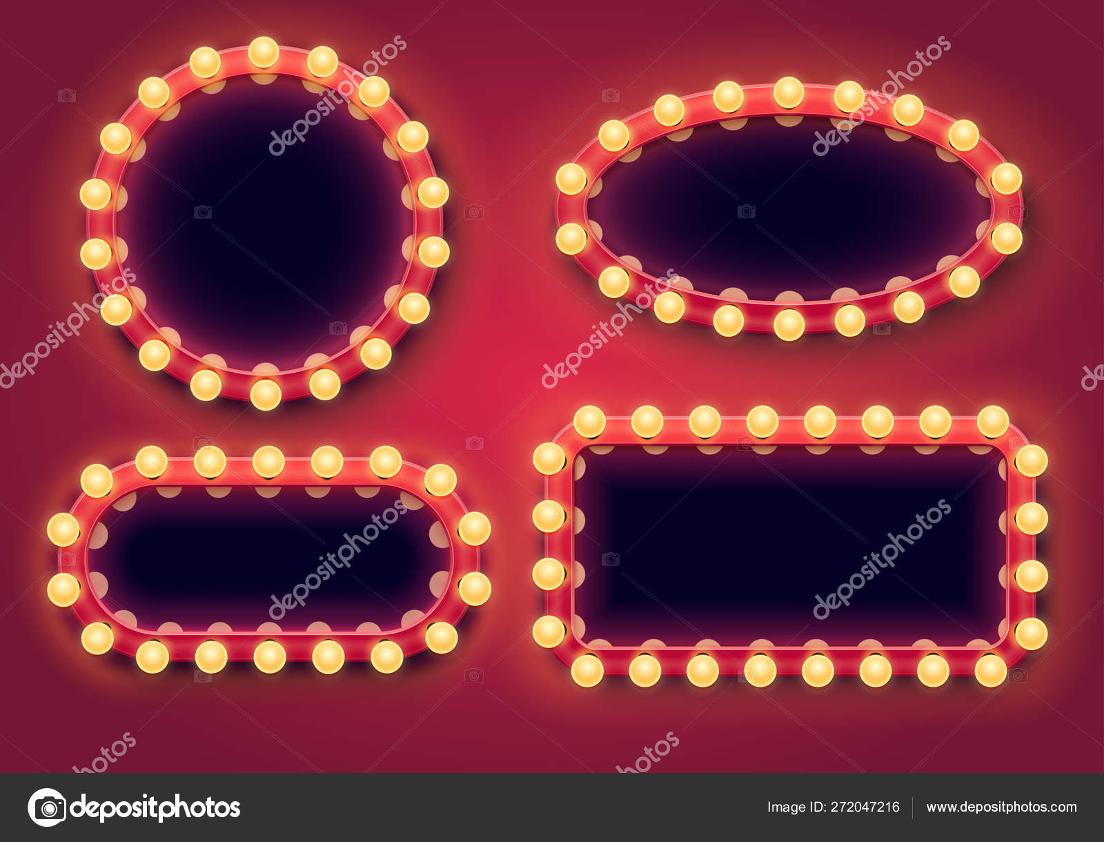 Backstage Mirror Lights