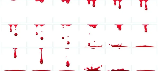 83 Animation blood Vector Images | Depositphotos
