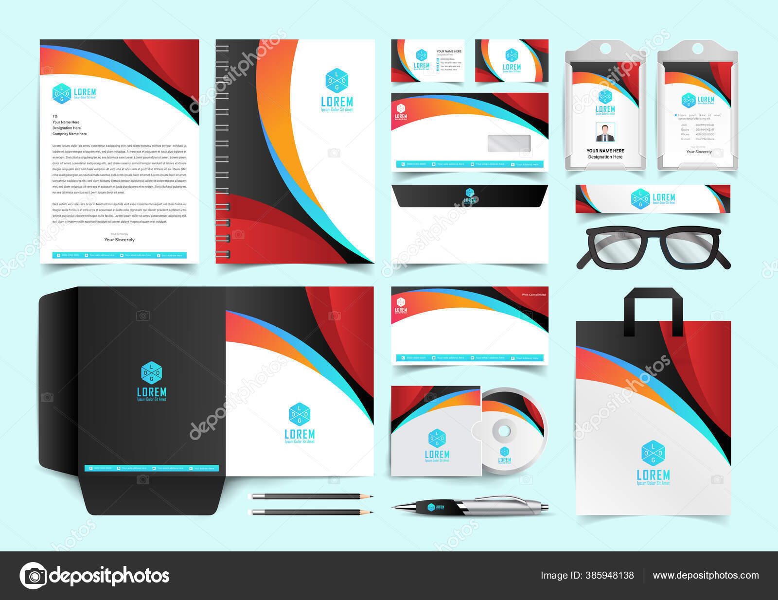 Stationery Set Design