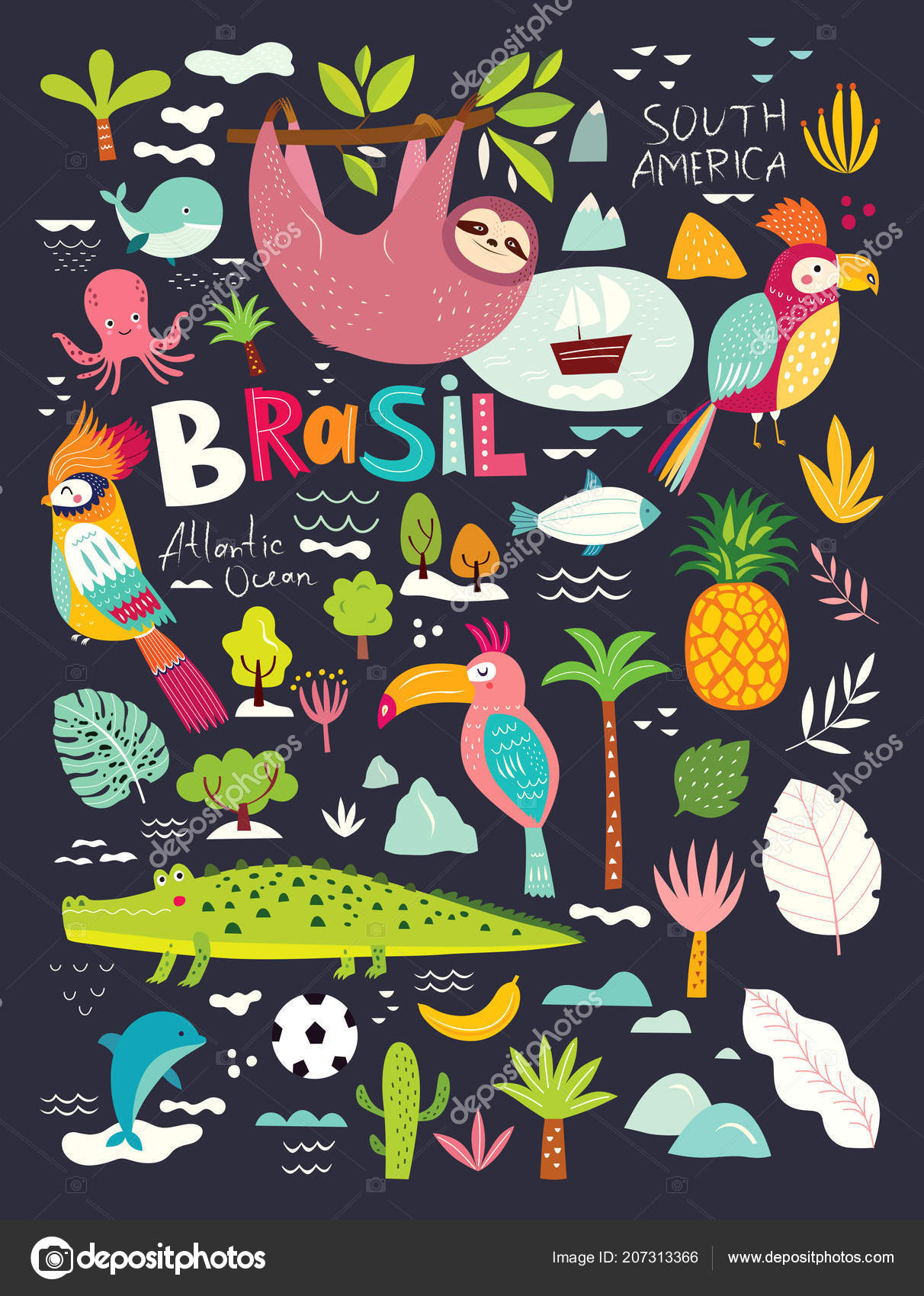 Symbols Of Rio De Janeiro