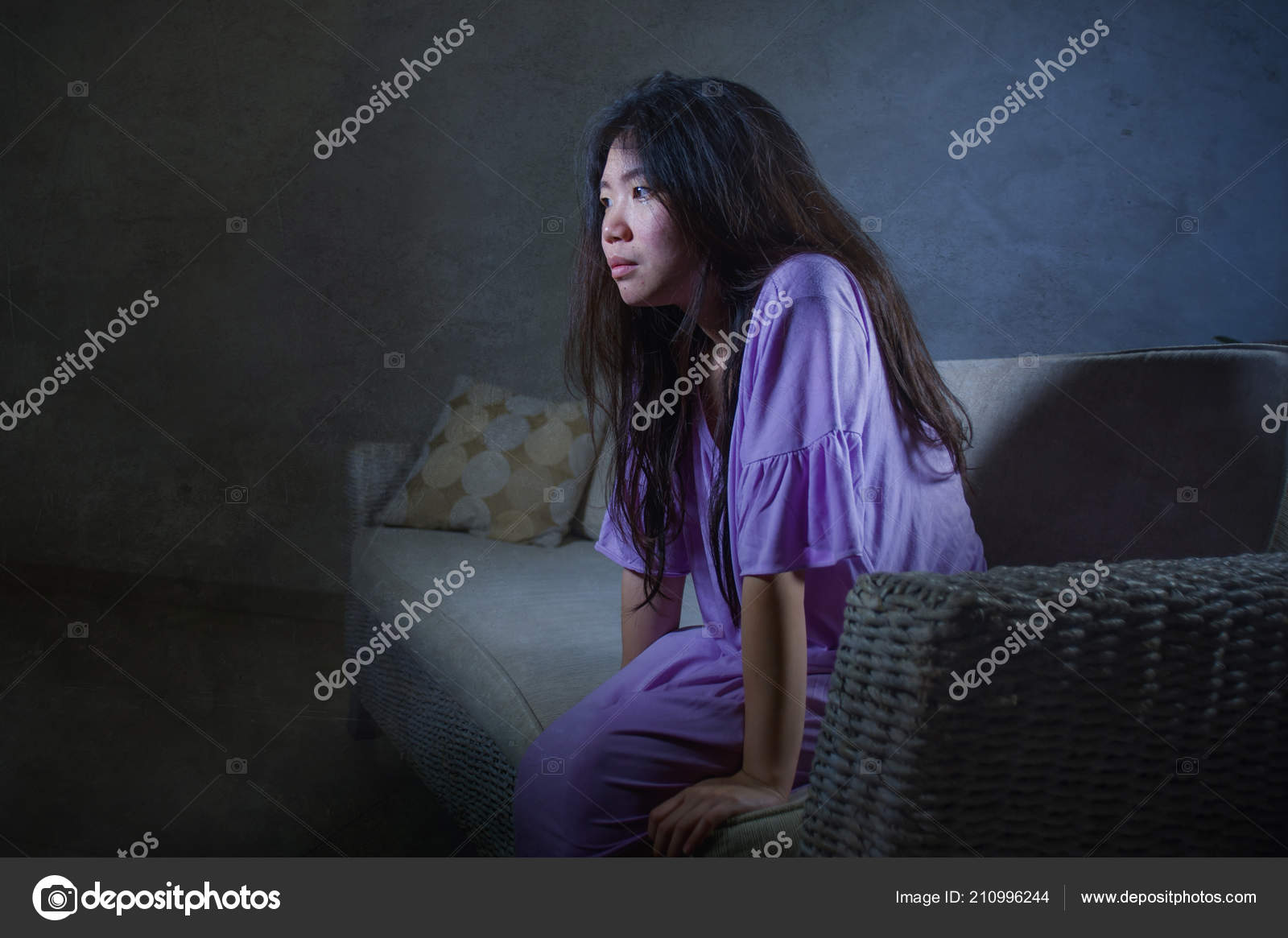 Sad Chinese Girl