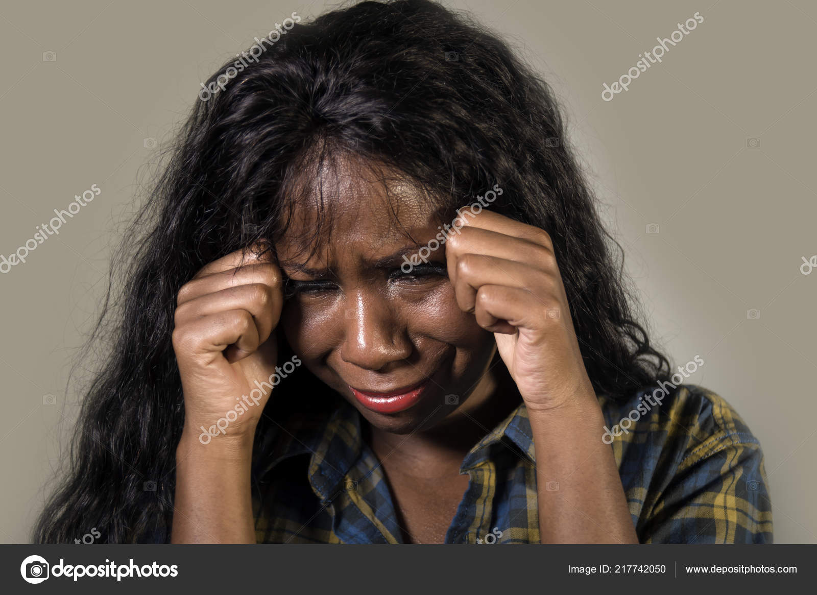 Black Woman Tears