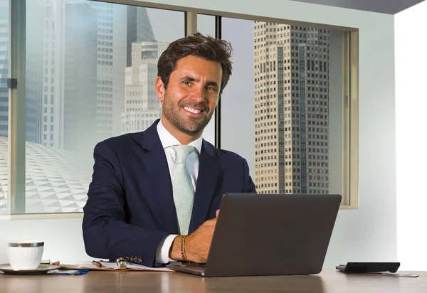 Successful Businessman In Office