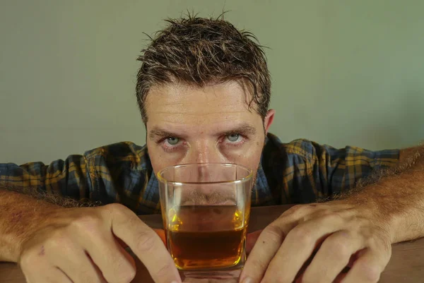Young Drunk Pissed Alcoholic Man Wasted Wearing Dirty Singlet Drinking Stock Photo by ...