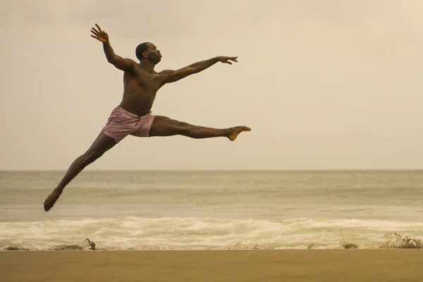 Young attractive contemporary ballet dancer and choreographer , a black ...