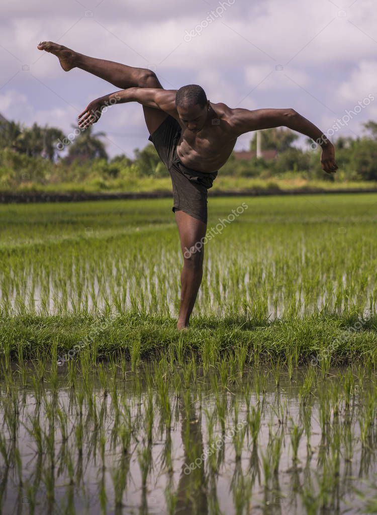 joven y atractiva bailarina de ballet y coreógrafa contemporánea, un ...