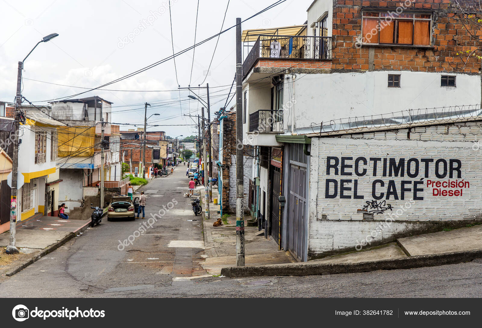 Pereira Colombia October 2015 Favela Pereira City Located Foothills ...