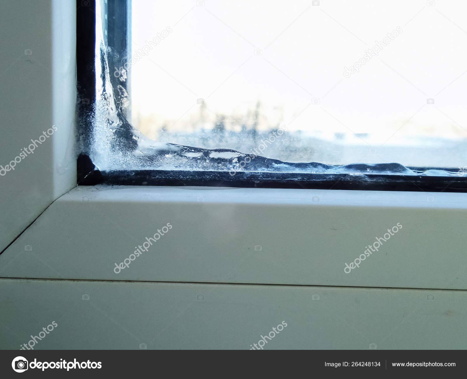 PVC windows are old, broken Stock Photo by ©OlekLu 264248134