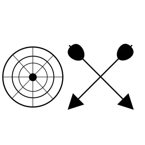 Set of black arrows and isolated on white background. Tribal Stock ...