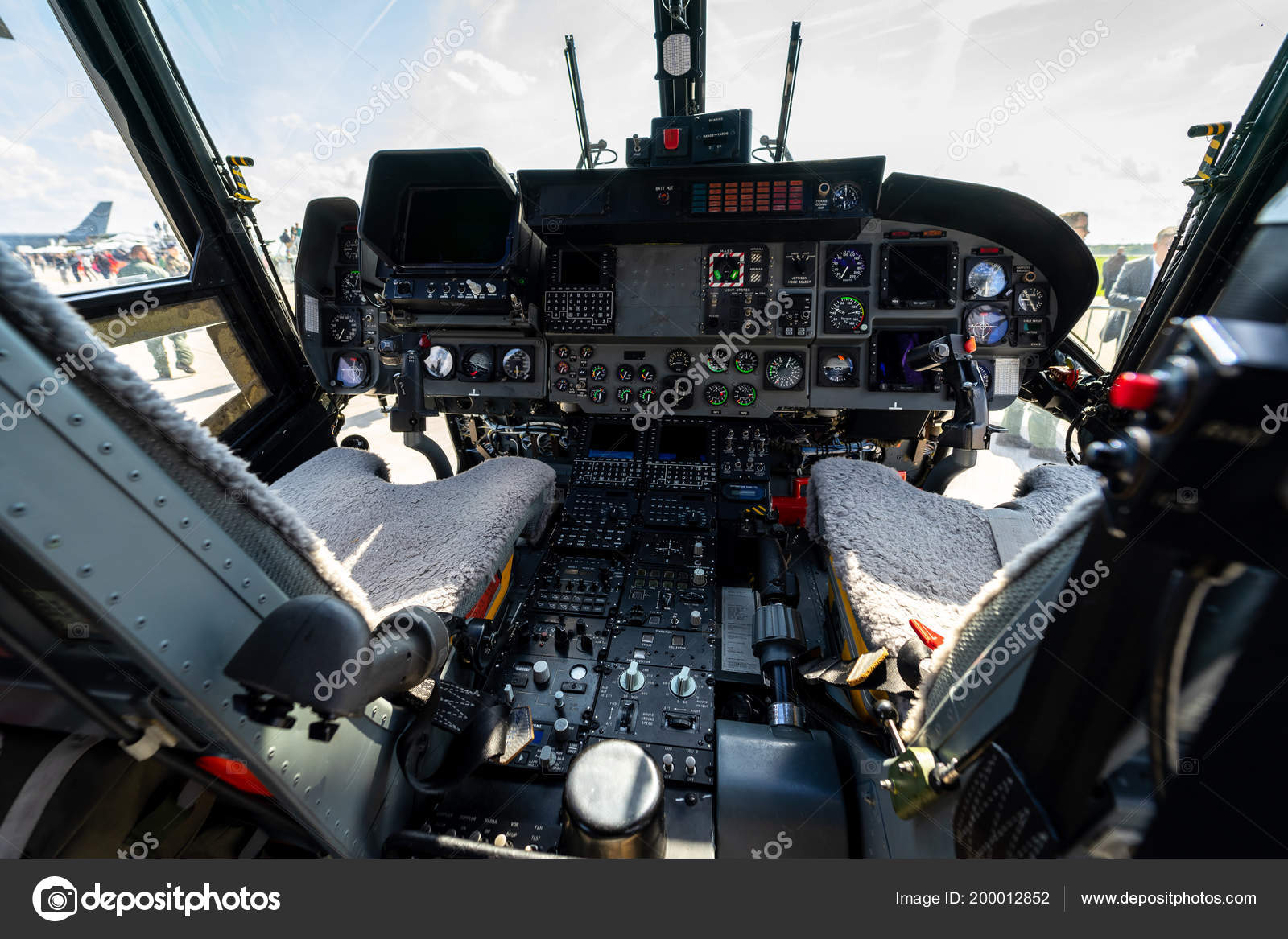 Military Helicopter Interior