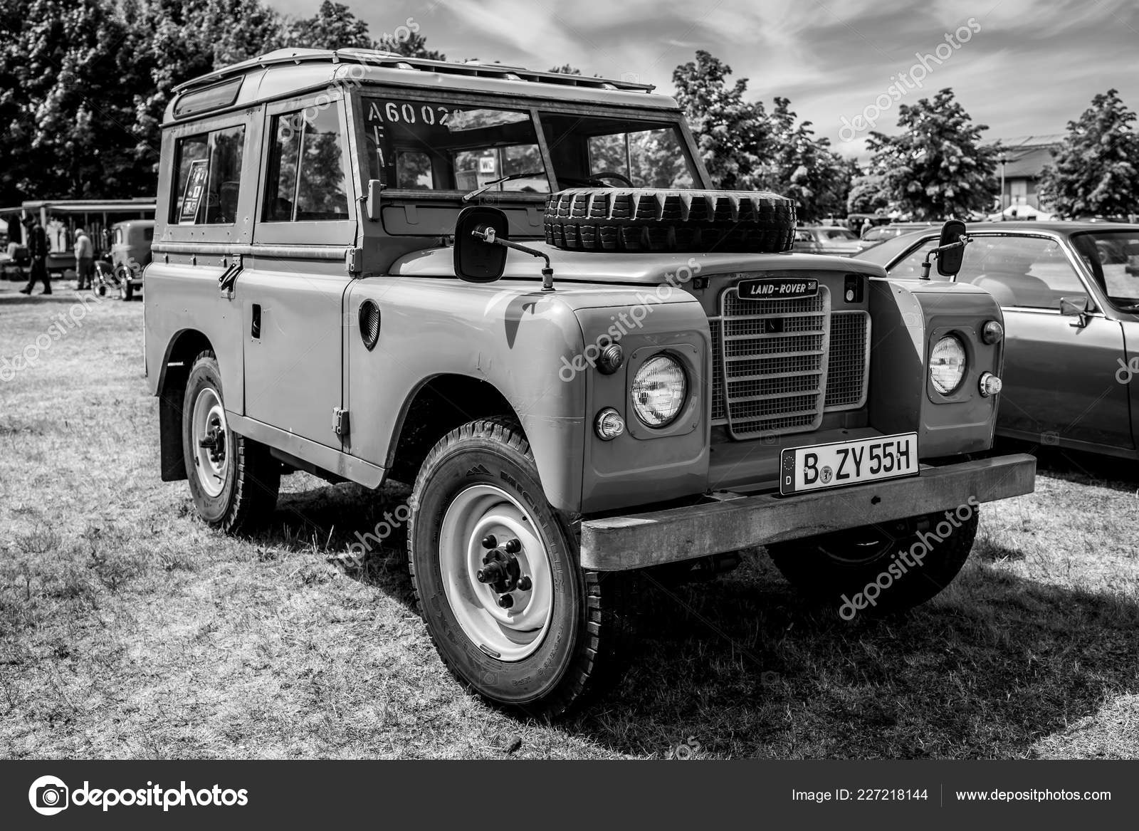 Paaren Glien Germany May 2018 Road Vehicle Land Rover Series — Stock ...