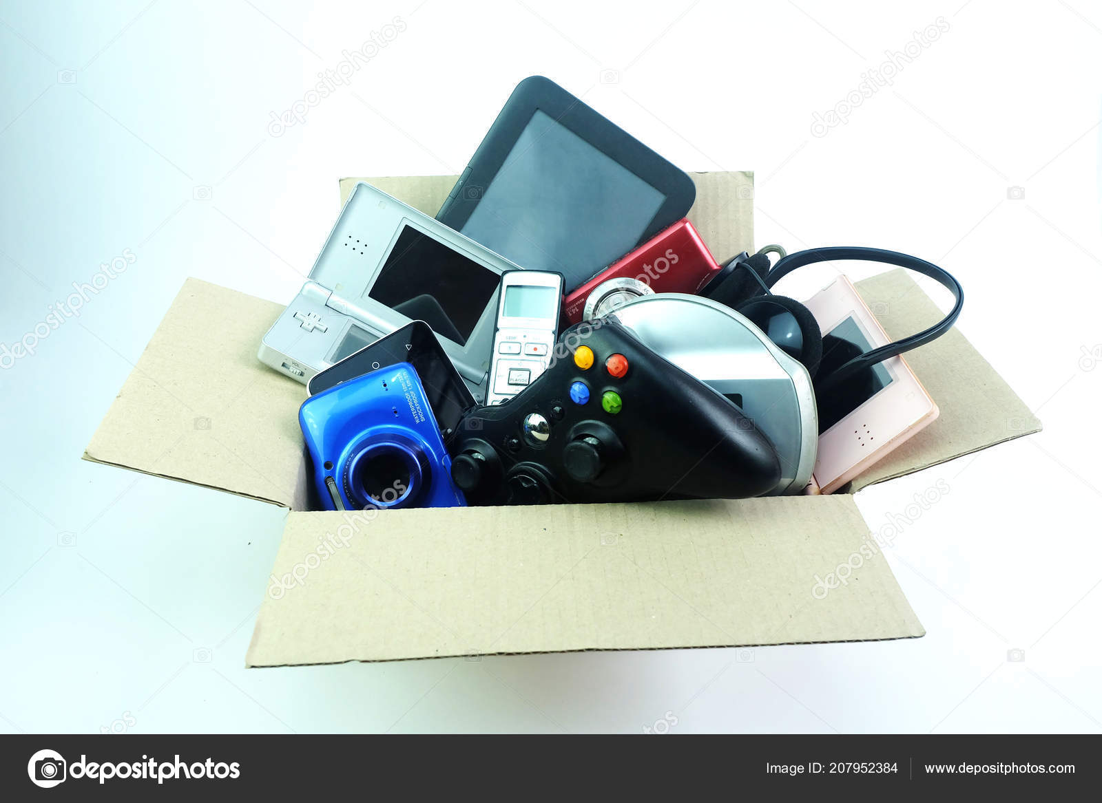 Pile Of Electronic Gadgets