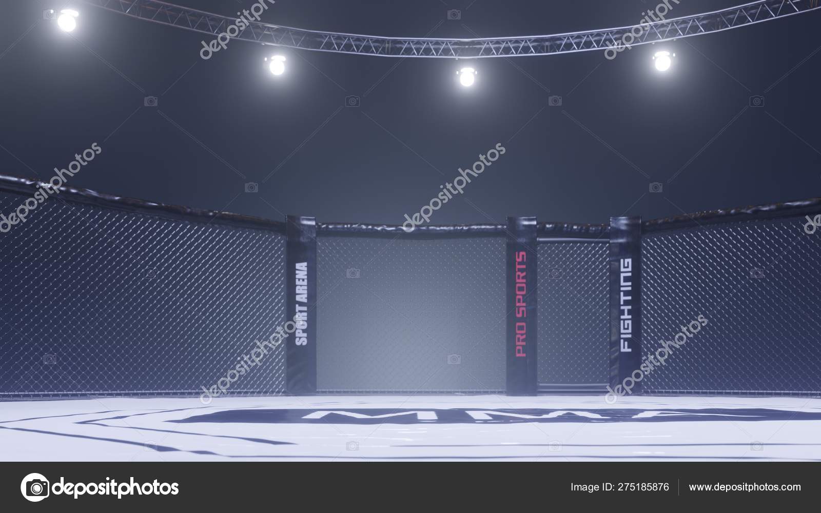 Fighting Arena Background