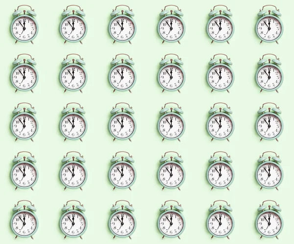 Alarm clocks pattern Stock Photos, Royalty Free Alarm clocks pattern ...
