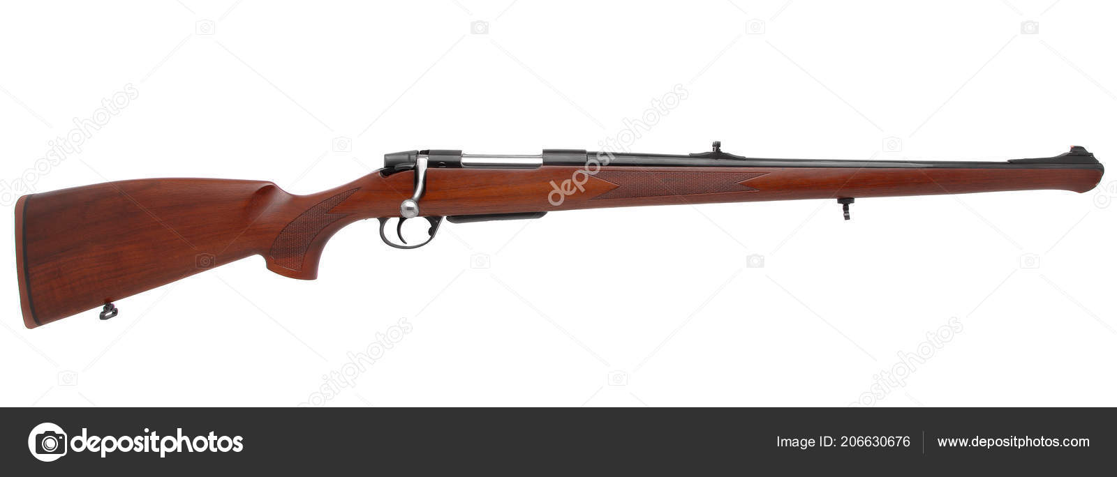 Gun Rifle Isolated White Background Stock Photo by ©4solidwork.gmail ...
