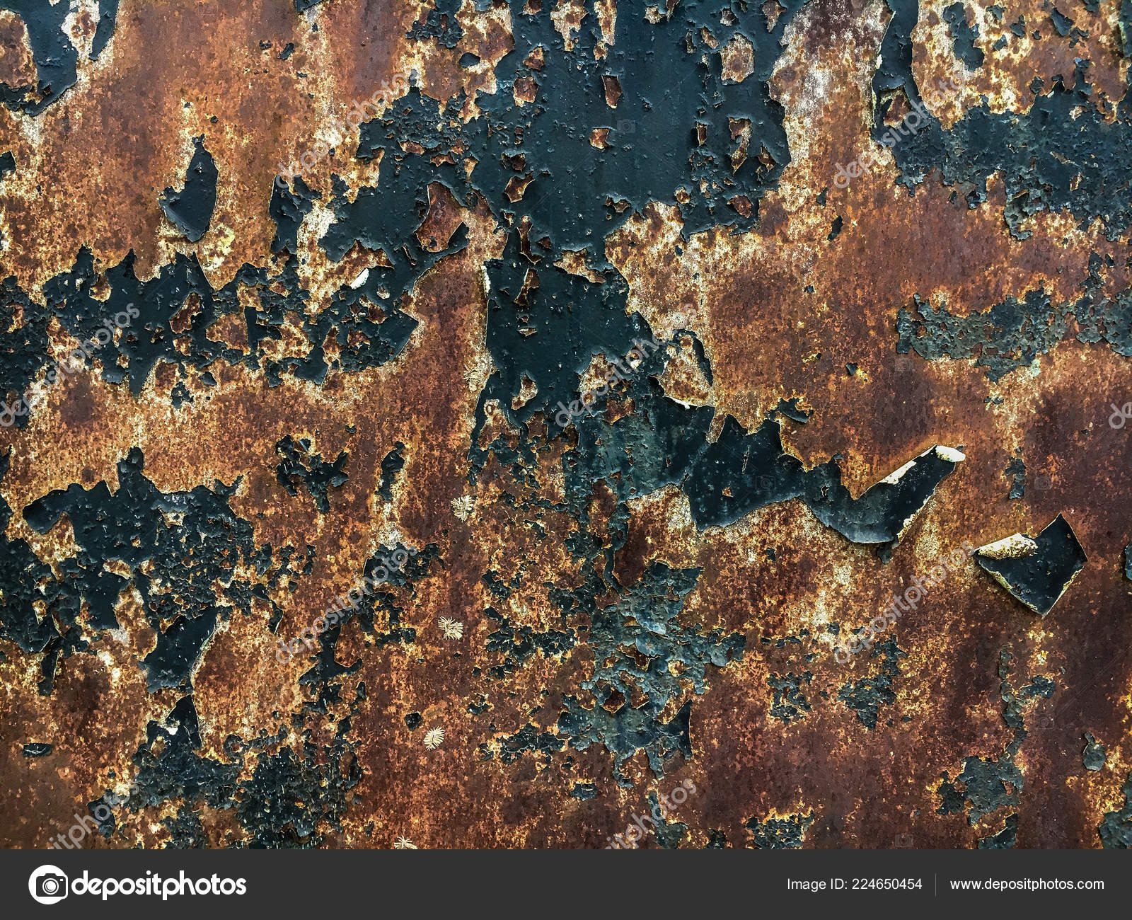 Black Metal Rust Texture