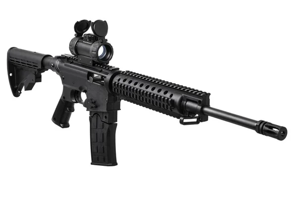 Modern Automatic Carbine Optical Sight Weapons Police Special Forces ...
