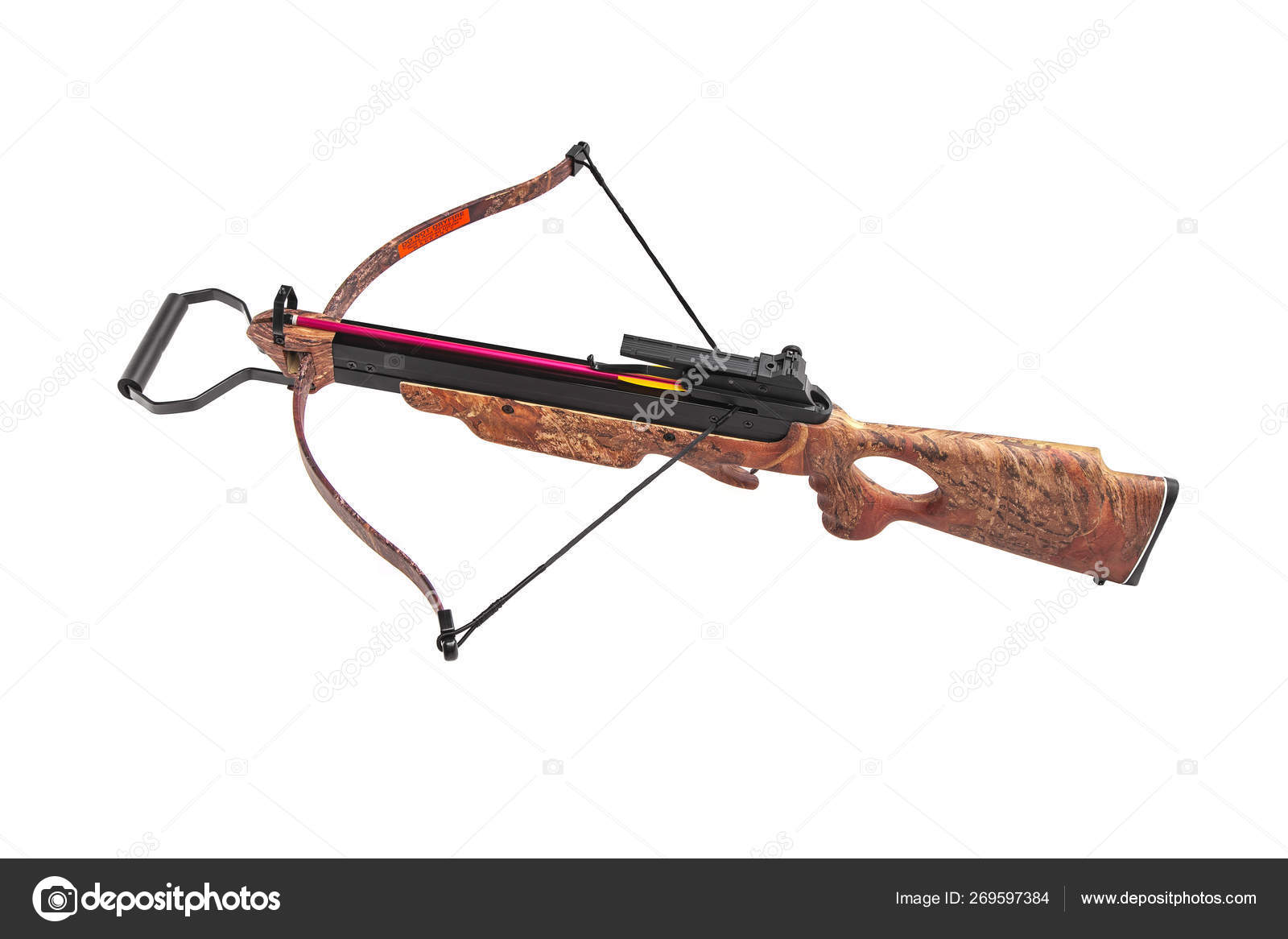 Modern crossbow isolate on white back. — Stock Photo © 4solidwork.gmail ...