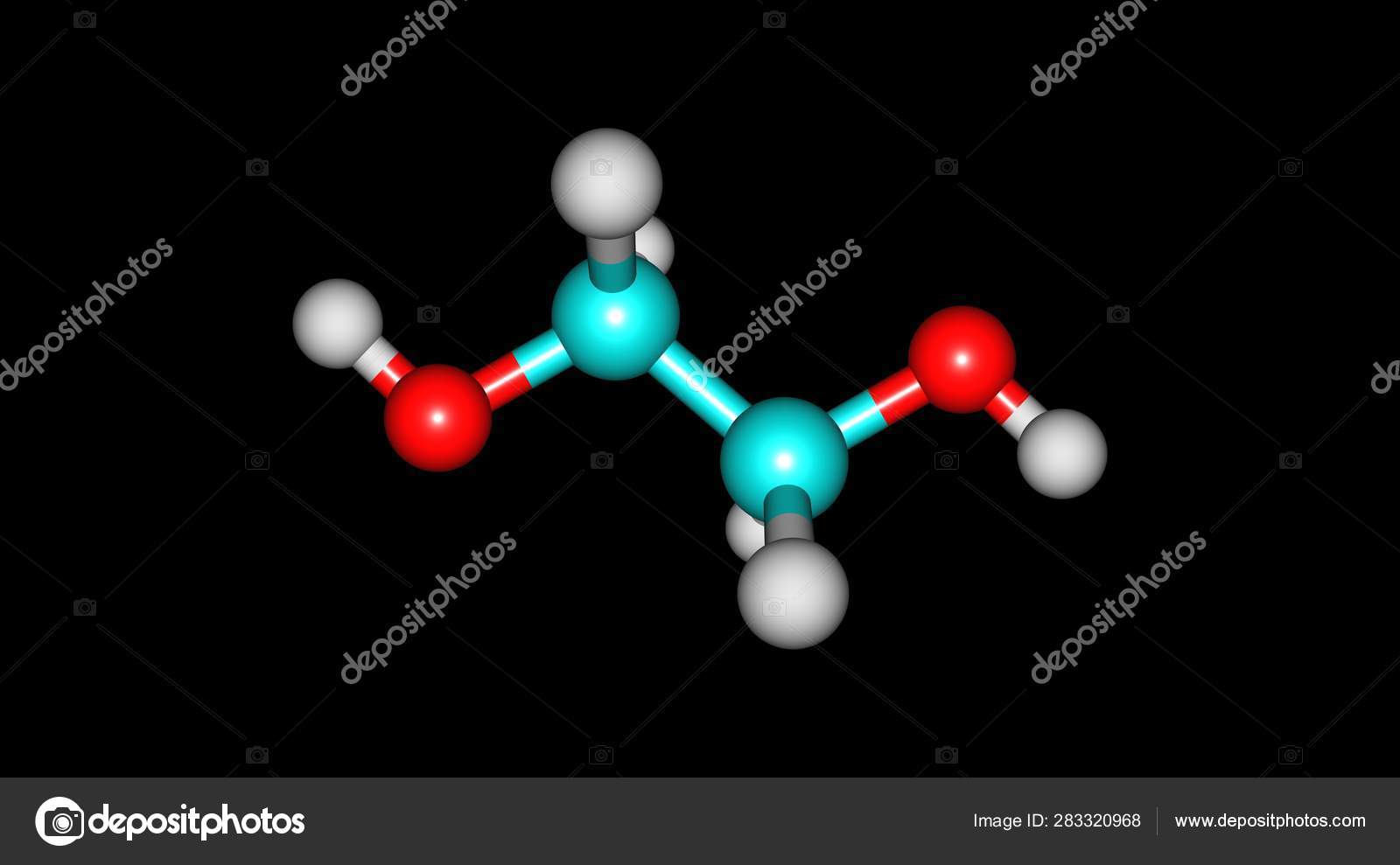 Ethylene Glycol Structure