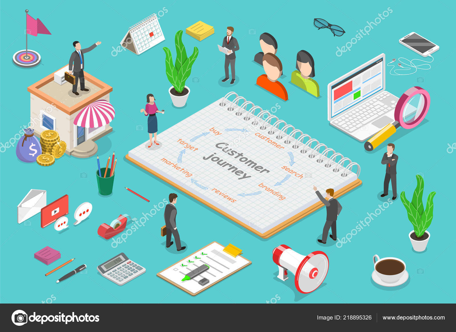 Journey Path Illustration