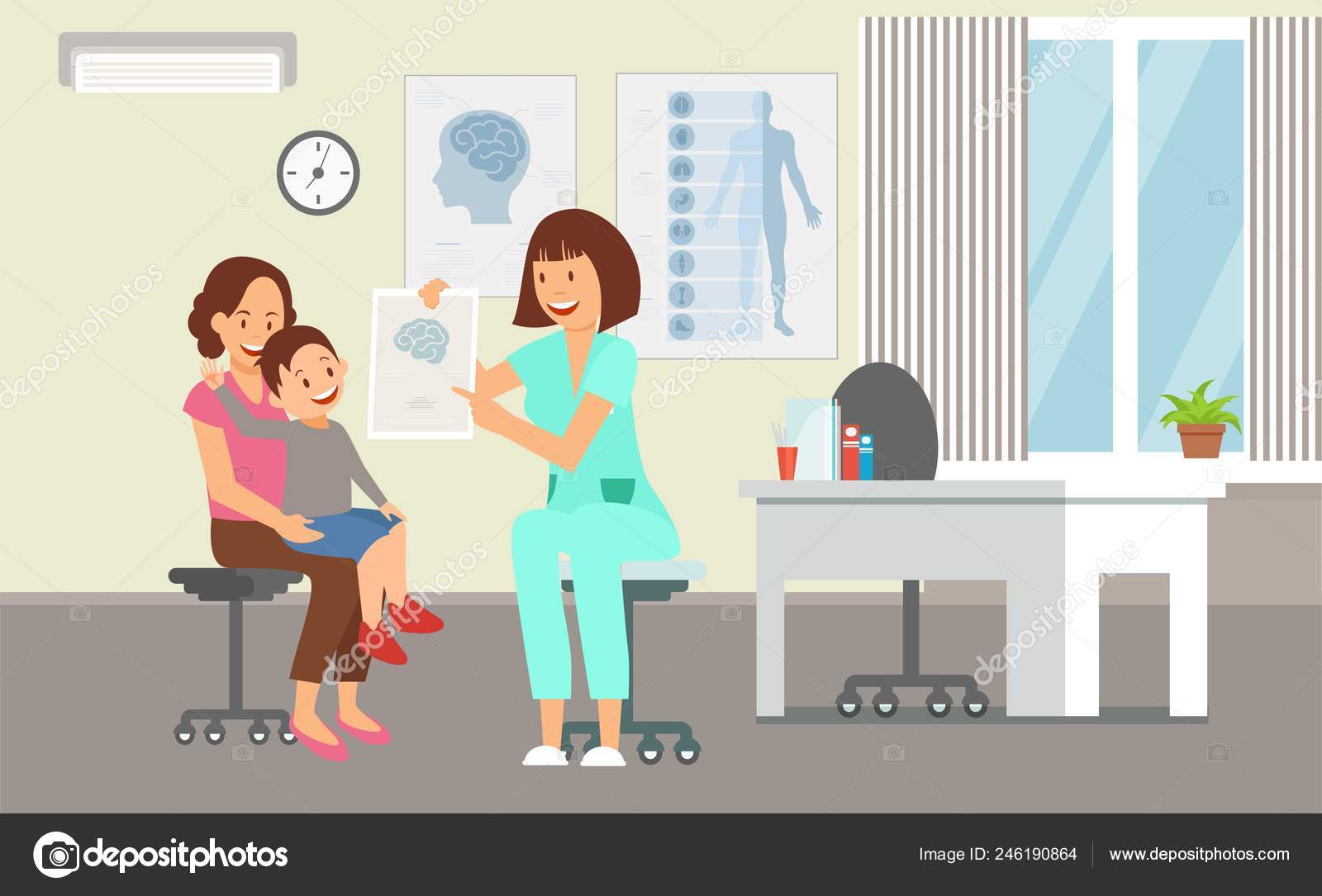 Clip Art Pediatrician