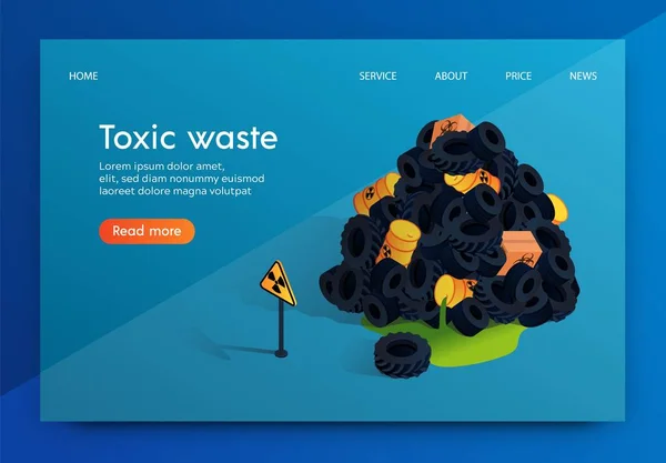Toxic waste Vector Art Stock Images | Depositphotos