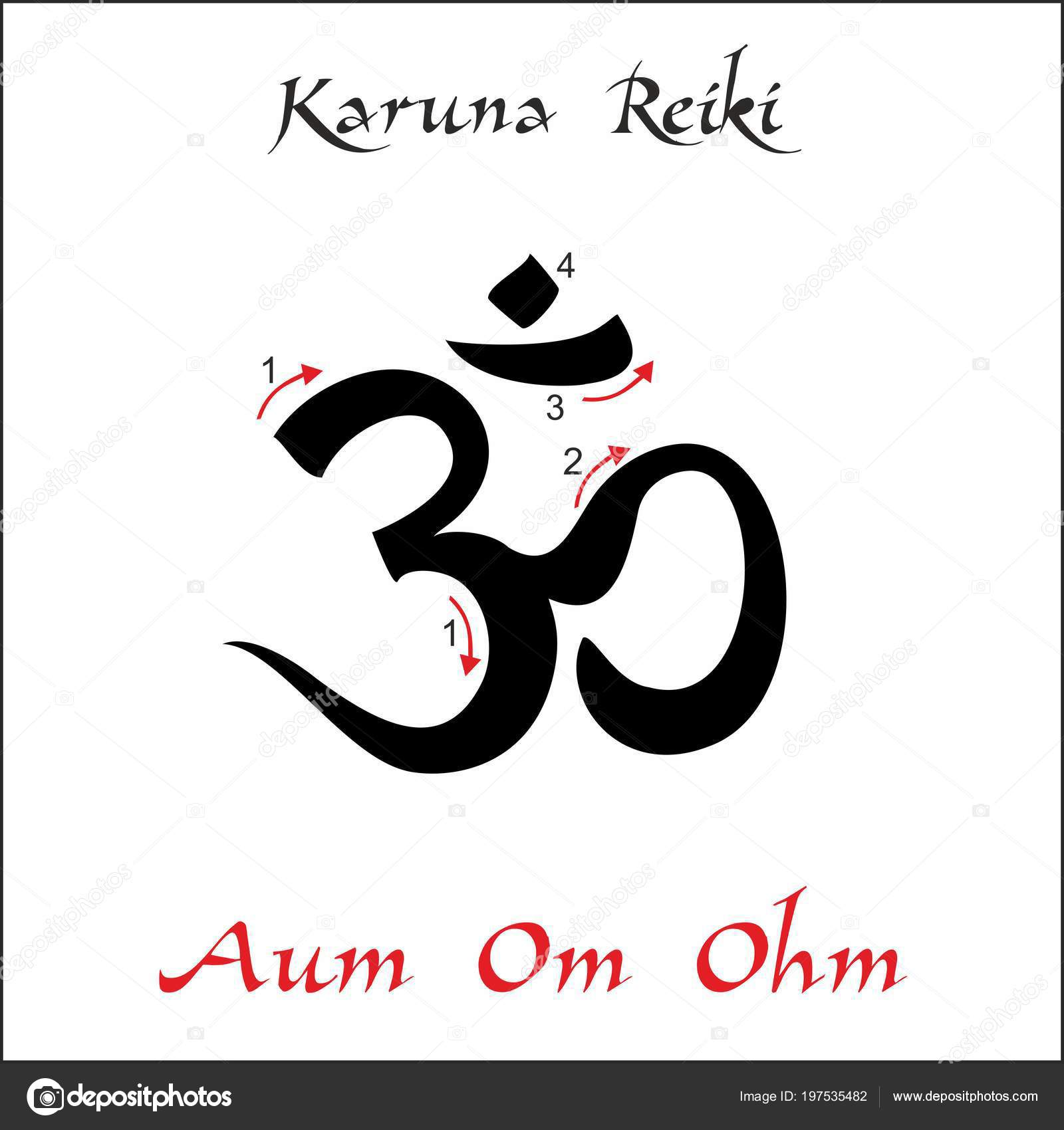 Karuna Reiki Energy Healing Alternative Medicine Aum Ohm Symbol ... Karuna Reiki Energy Healing Alternative Medicine Aum Ohm Symbol ...