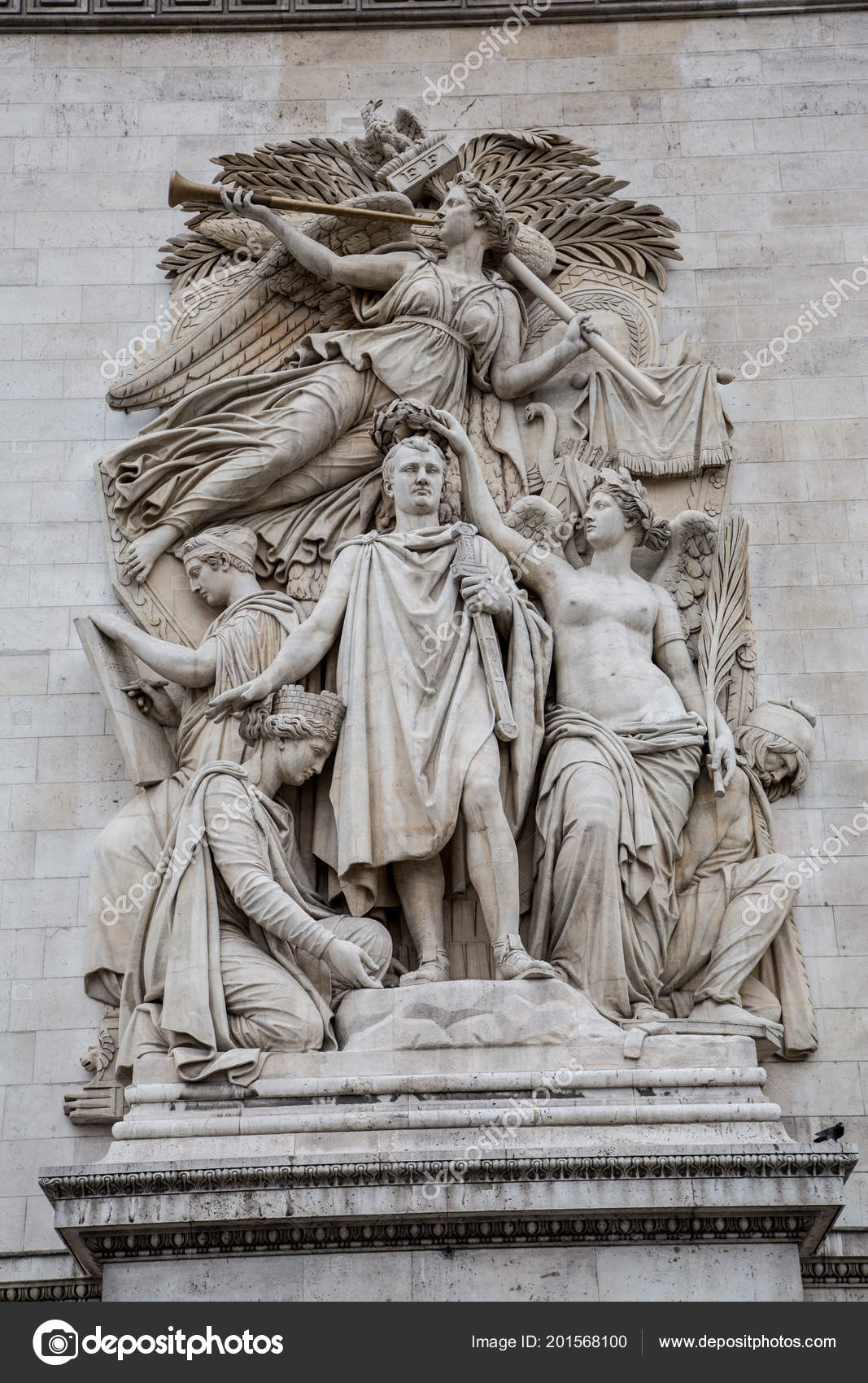 Arc De Triomphe Close Up