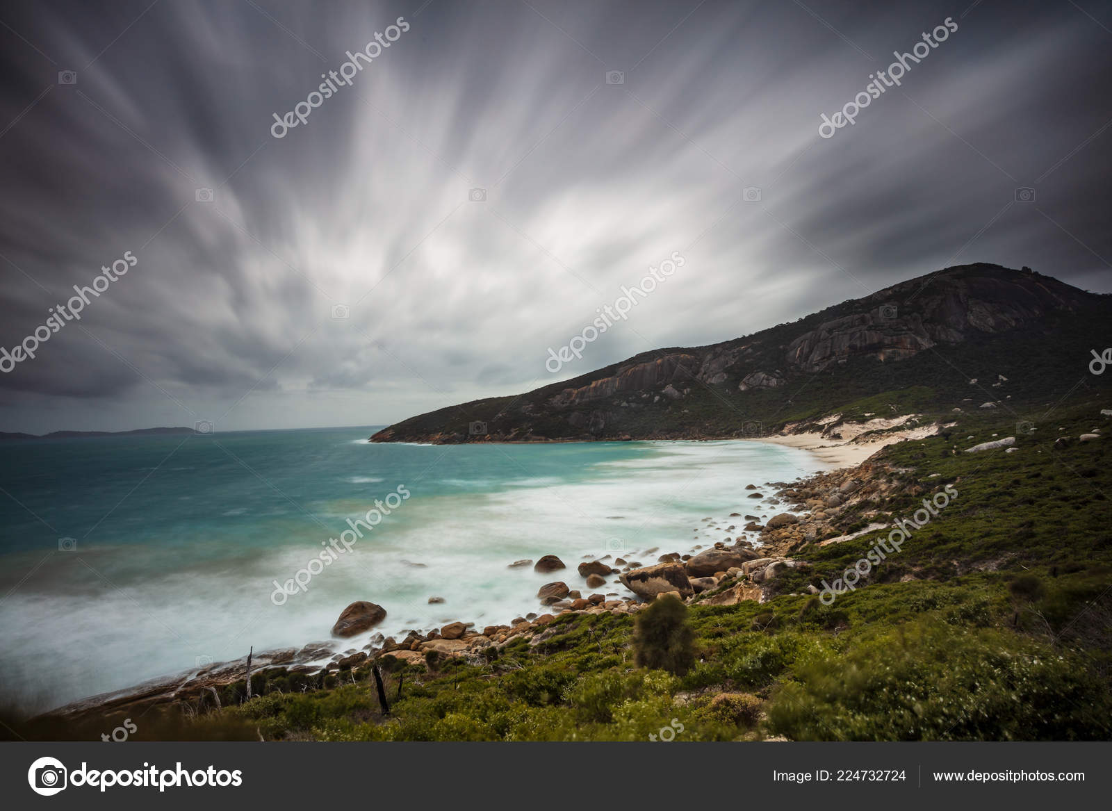 Long Exposure Little Oberon Bay Wilsons Promontory National Park ...