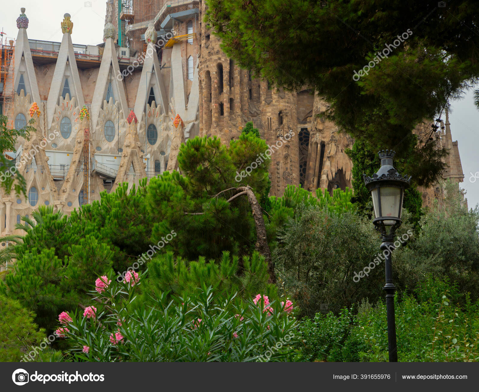 An old Gothic temple in a European city — Stock Photo © Kotkoa #391655976