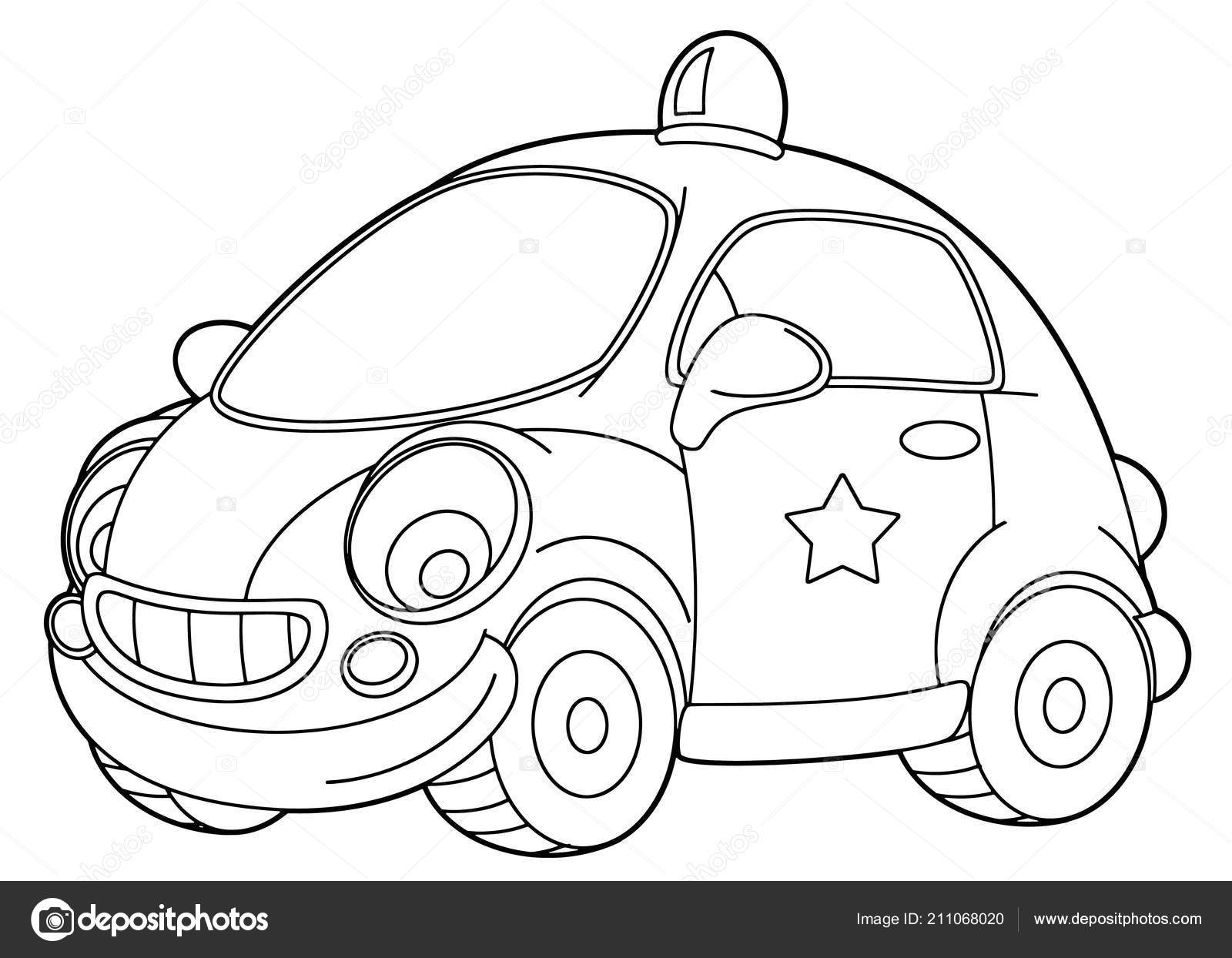 Afbeeldingen Kleurplaat Politieauto Kleurplaten 2022