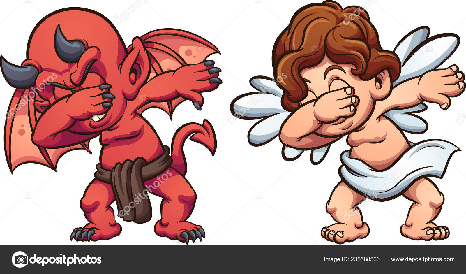 Angel Devil Cartoon Images Hd - Infoupdate.org