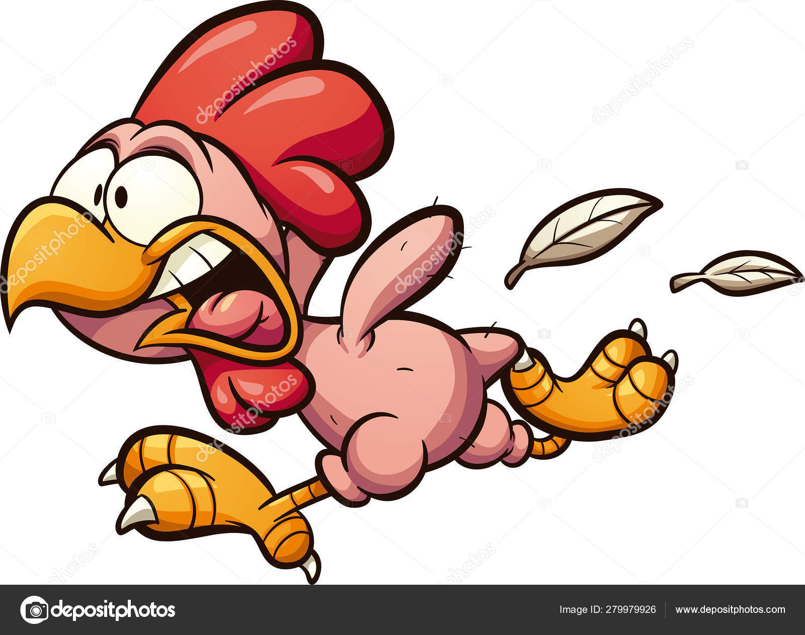 Plucked Turkey Clipart