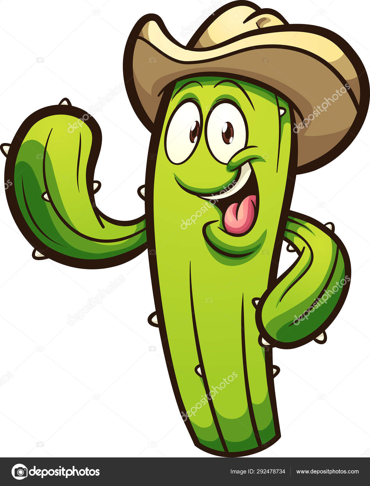 Cowboy cactus Stock Vector Image by ©memoangeles #292478734