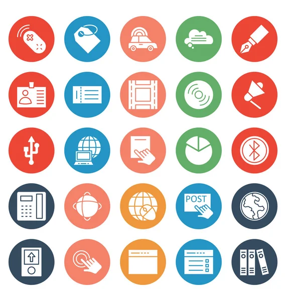 Justice Law Isolated Vector Icons Set Every Single Icon Can Stock Vector by ©azhar.ranksol.gmail ...