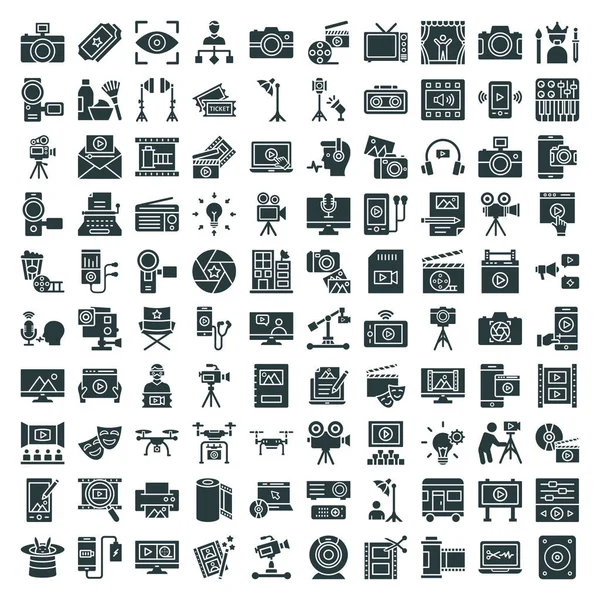 10,636,892 Tv production icons Vector Images | Depositphotos