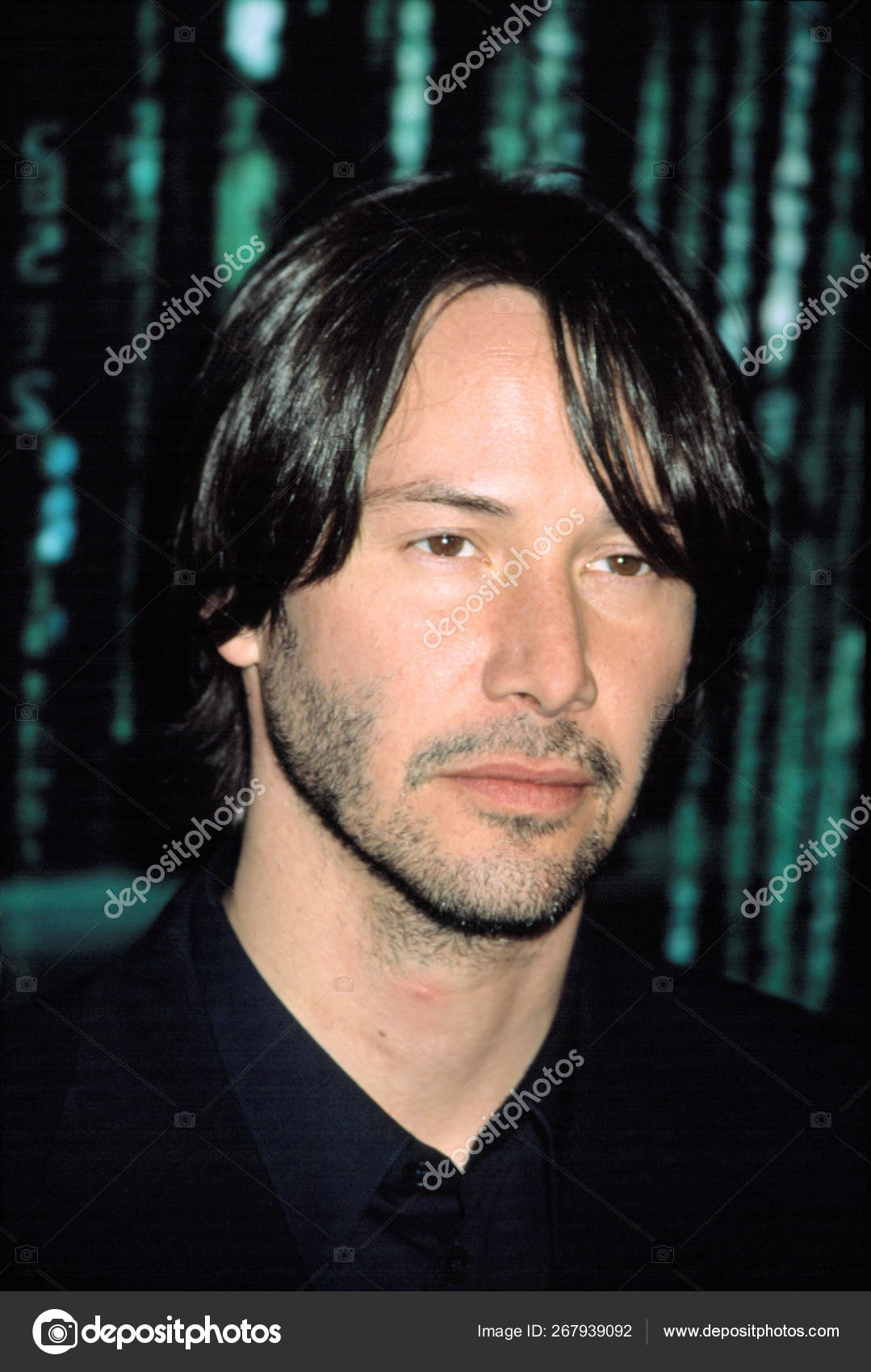 Keanu Reeves Premiere Matrix Reloaded 2003 – Stock Editorial Photo ...