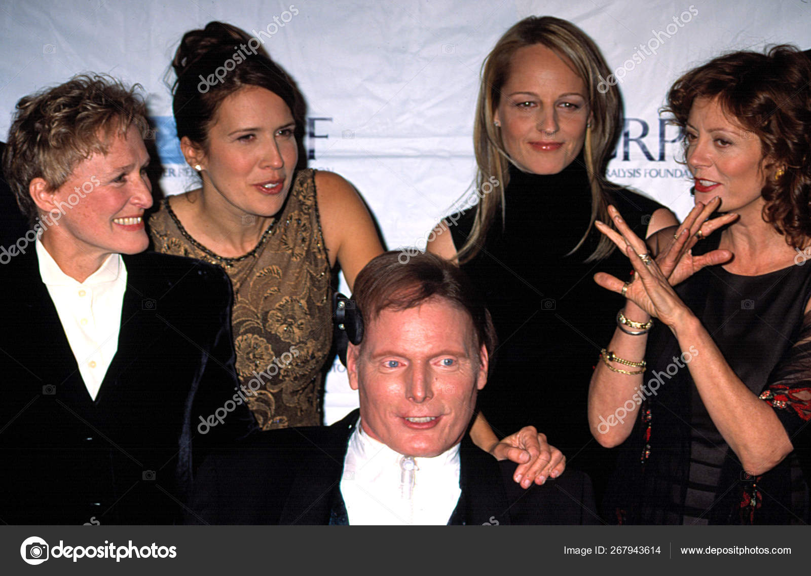 Glenn Close Dana Reeve Helen Hunt Susan Sarandon Christopher Reeve ...
