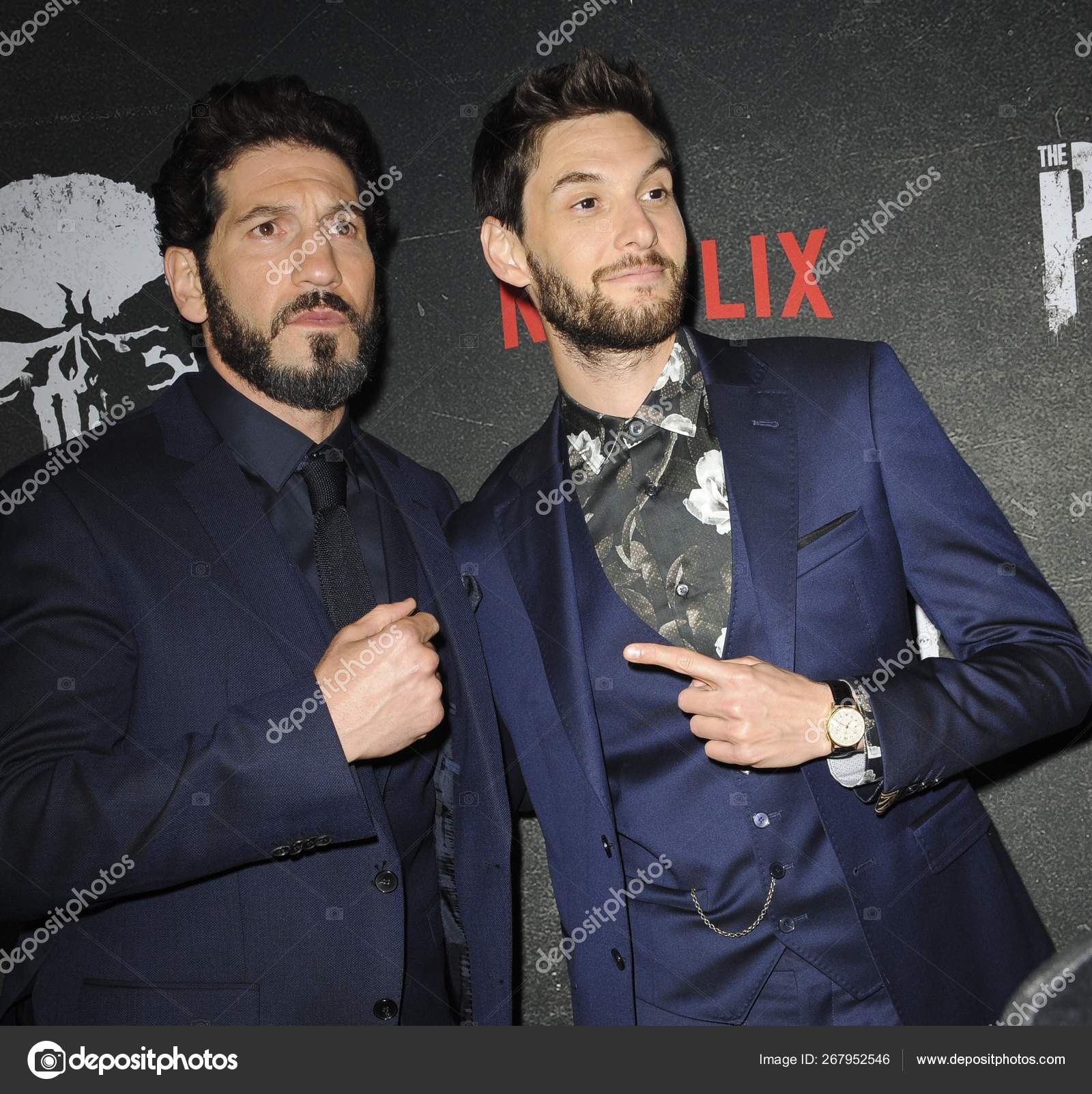 Jon Bernthal Ben Barnes Arrivals Marvel''s Punisher Premiere Netflix ...