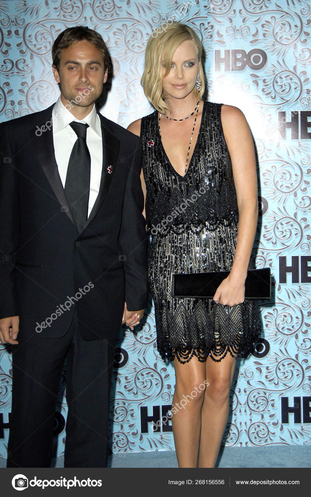 Charlize Theron Stuart Townsend Beach