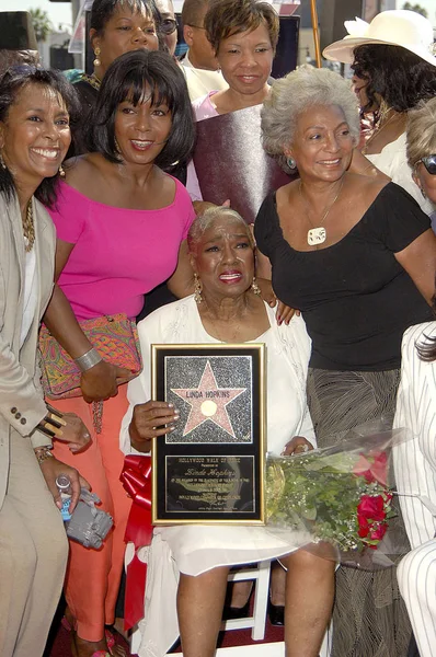 Shelia Frazier Judy Pace Linda Hopkins Seated Nichelle Nichols Freda ...
