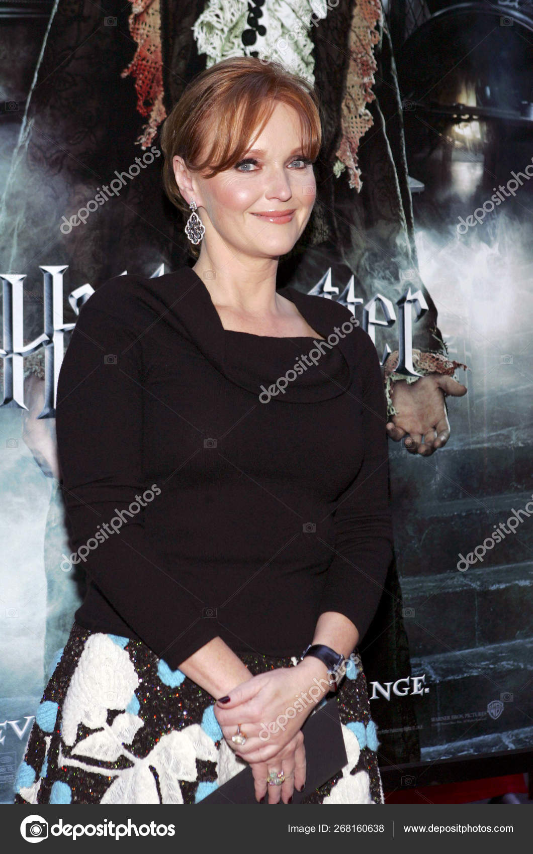 Miranda Richardson Arrivals Harry Potter Goblet Fire Premiere Ziegfeld ...